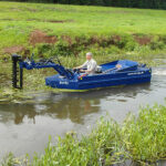 Berky mowing boat 6310: Nereus 150 - compact & powerful