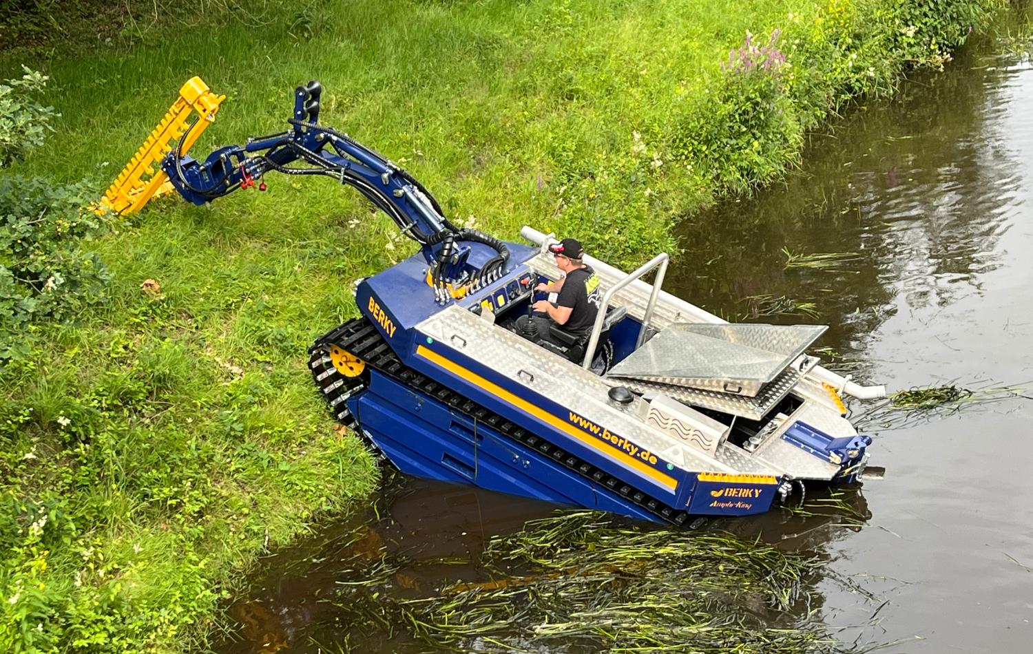 BERKY ARGONAUT 240 - Mähboot 6450 für Land & Wasser