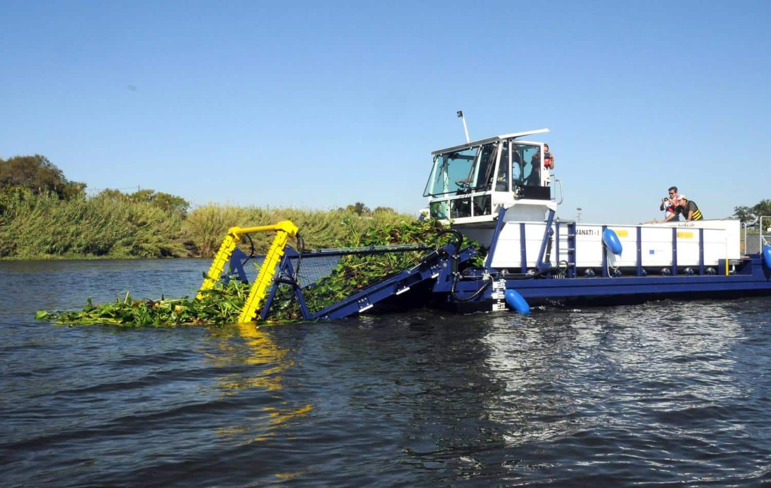 BERKY big aquatic weed harvester TRITON 1500